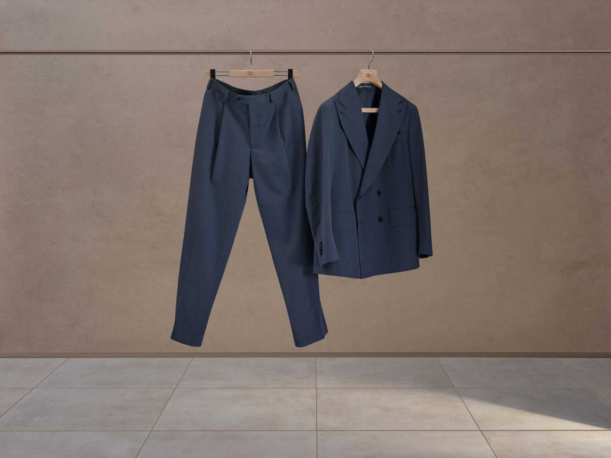Men's Custom-Made Navy & Blue Suits | Clements and Church